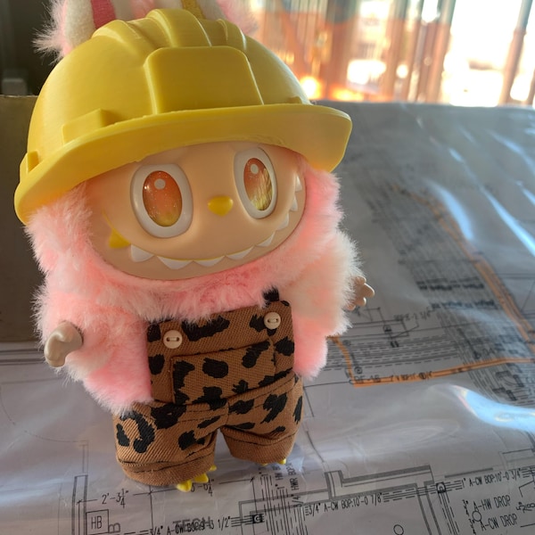 DIY Labubu Hoodie Sewing Kit With Pattern Instructions Doll Clothes ...