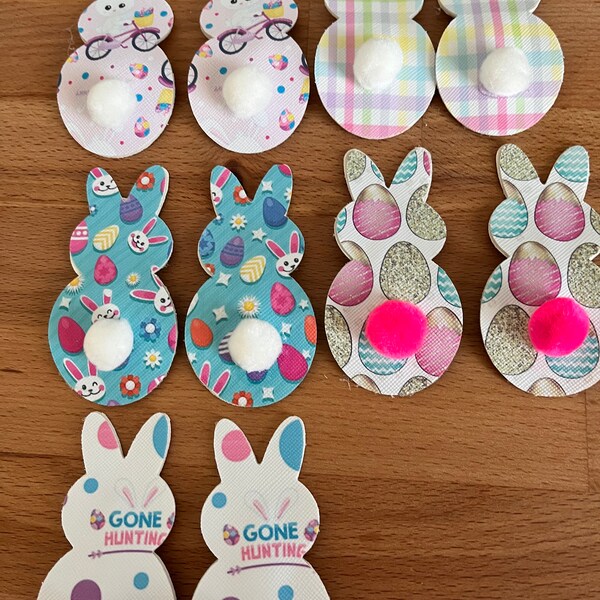 Easter Bunny Snap Clip SVG Template - Easter Snap Clip SVG - Digital ...
