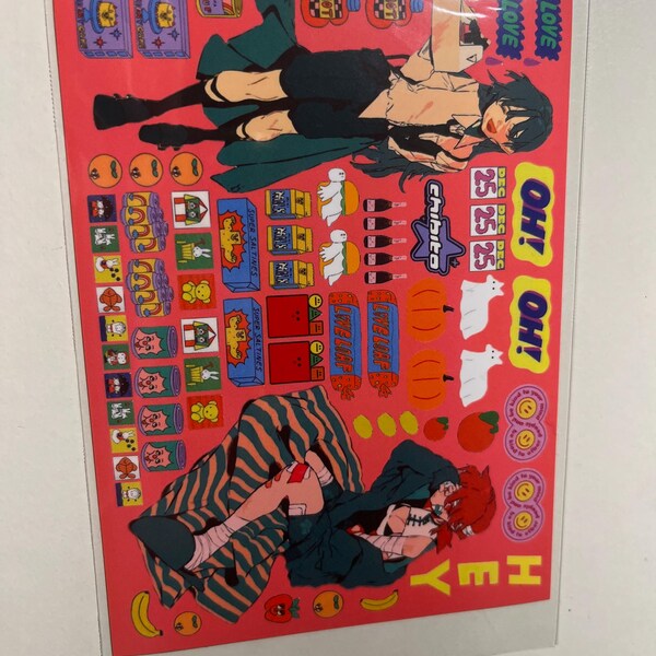 Living Color Sticker Sheet - Etsy