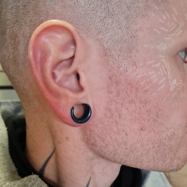 16G Moon Dangle Star Rook Earring/titanium Eyebrow Rook/cartilage ...