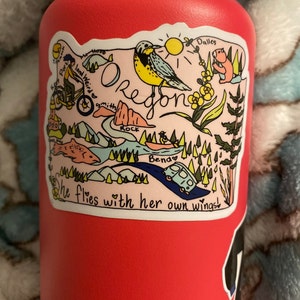 Oregon Sticker, Vinyl Sticker, Portland Sticker, Decal, Laptop Sticker ...