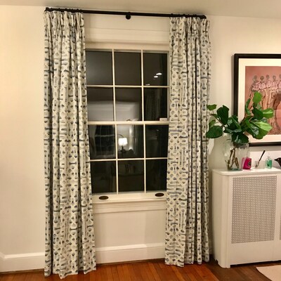 Custom Length Acrylic Drapery Rod - Etsy