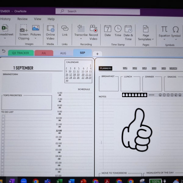 Ultimate Onenote Planner for Business, Corporate Planner for Team ...