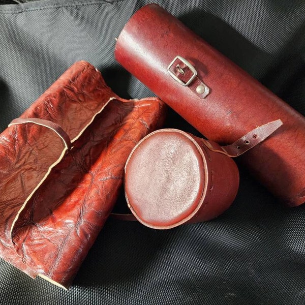 Vintage Handmade Scroll Leather Journal - 7x5 Travel Diary Notebook ...