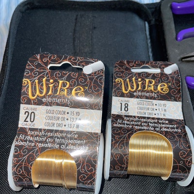 Gold Craft & Jewellery Wire - Etsy Australia