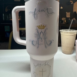 Sacred Heart, Immaculate Heart, Jesus, Mary, Catholic Sticker, Catholic ...