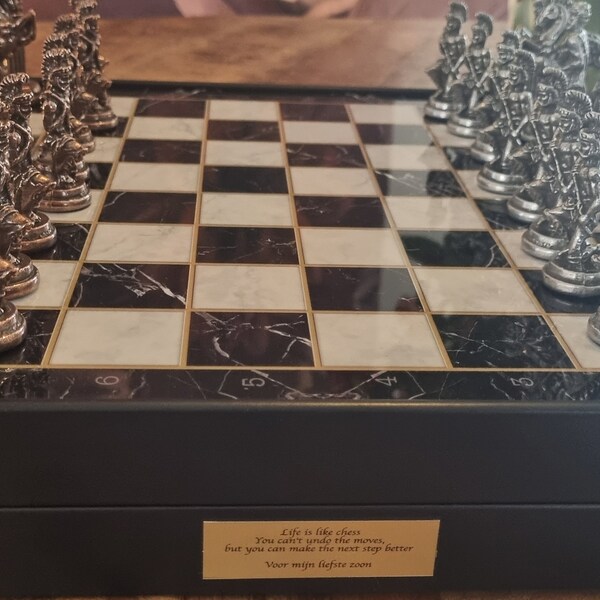 Premium Personalized Vip Metal Chess Pieces With Chess Set, Metal Chess ...