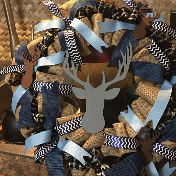 2" - 34" Deer Elk Head Wooden Cutout Shape, Silhouette, Gift Tags ...