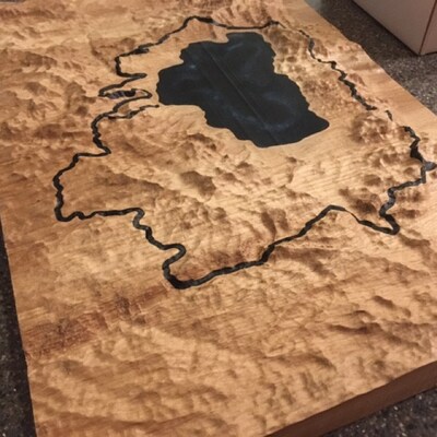 Zeld Wood Map Art. A Link to the Past Multi Layer Wood Map. Zelda Map ...