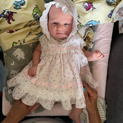 PDF Sewing Pattern Baby Slip Dress With Bloomers 0-3 Months to 24 ...