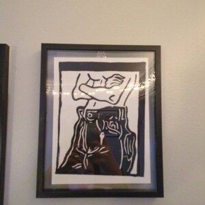 RING OF KEYS Linocut Print - Etsy