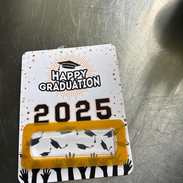 Personalized Graduation Money Holder Card Kit, Congratulations Graduate ...