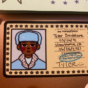 Tyler the Creator CMIYGL Sticker Tyler Baudelaire Call Me - Etsy