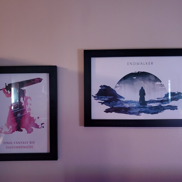 FINAL FANTASY XIV Endwalker Inspired Endbringer Art Print Poster - Etsy