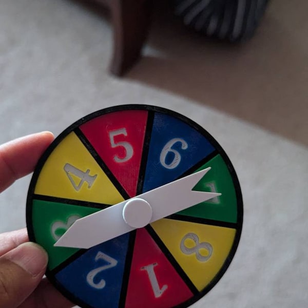 Customizable Game Spinner - Etsy
