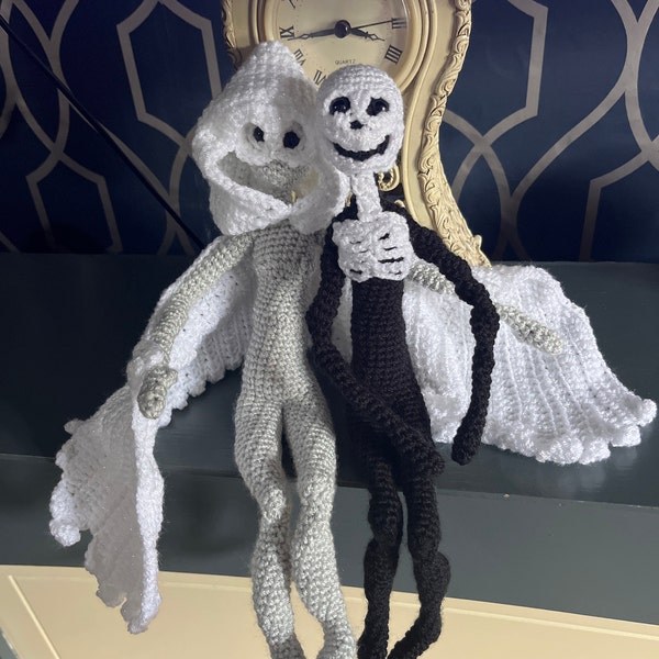 Autumn Pixies: Skeleton, Leaf & Mushroom Cap Crochet Amigurumi Pattern ...