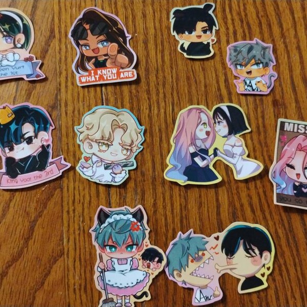 Alien Stage Stickers || Mizi | Sua | Ivan| Till | Luka | Hyuna || 2 ...