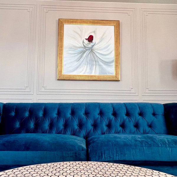 Prophet Muhammad Name Islamic Painting, Muhammad Attribute Nahi Wall ...