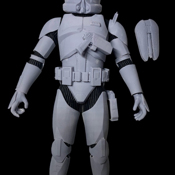 1/6 Scale Clone Republic Commando Armor Kit Blank for Custom Figure - Etsy