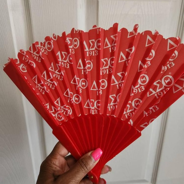 Delta Sigma Theta Fan - Etsy