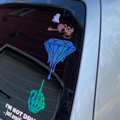 Dripping Diamond Decal Car Decal Window Decal Diamond Decal for Car ...