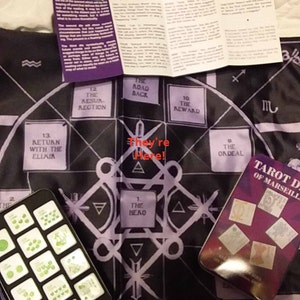 Enochian Holy Table of Practice With 7 Ensigns of Creation / Ritual ...