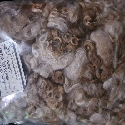 Fiber Art Batt, Spinning or Felting Fiber, Carded Wool Blend W/kid ...