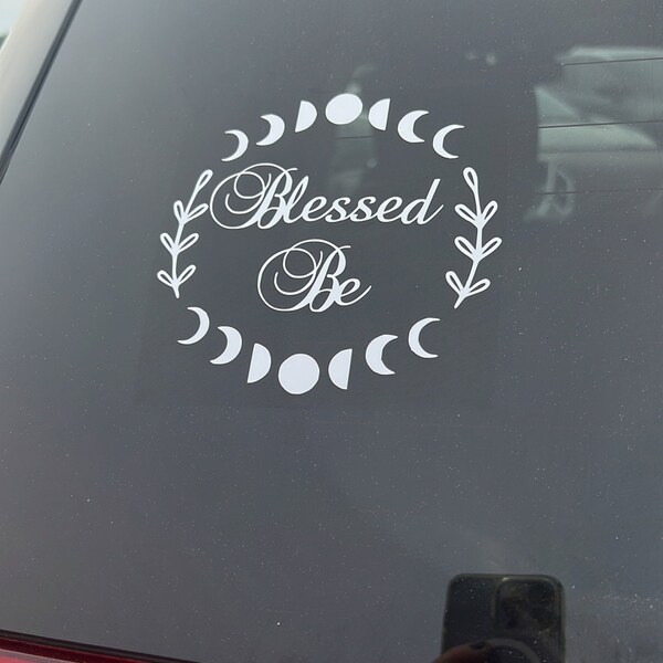 Tree of Life Car Decal, Wicca Window Sticker, Pagan Goddess and Celtic ...