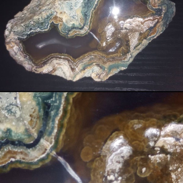 RARE. Bulgarian Agate. Orpheus Agate From Vishegrad, Rhodope Mountains ...