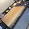 XL Lipped Oak Chopping Block Solid Oak Dough Board Oak Counter Chopping ...