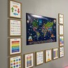 Set of 12 Educational Posters, Montessori Classroom Decor Homeschool ...
