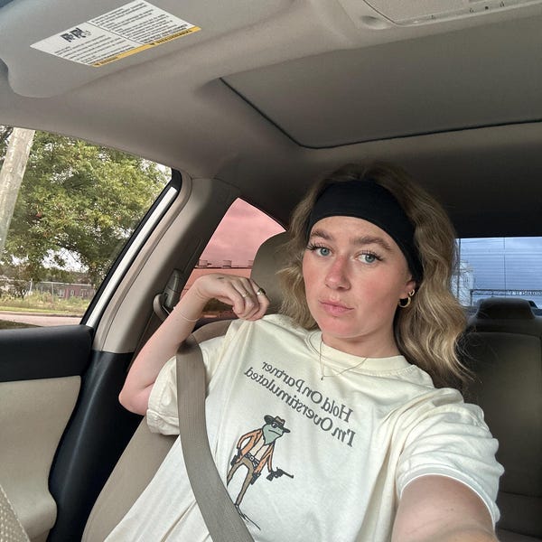 Hold on Im Overstimulated Shirt Cowboy Capybara Shirt Unhinged Tshirt ...