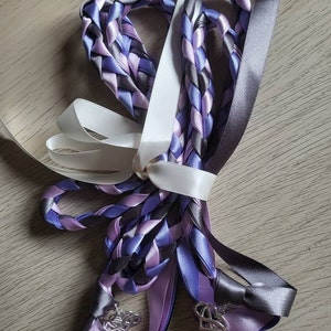 CUSTOM Set of 3 Wedding Cords Choose Your Colours and Charms - Etsy