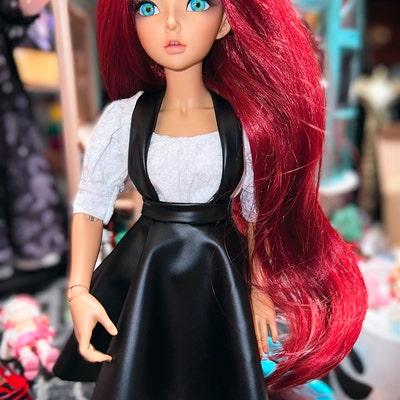 Minifee Doll Skirt Pattern, Skirt With Suspenders and Headband. Digital ...