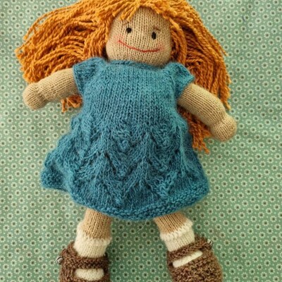 Basic Doll Knitting Pattern 33cm 13 Inch Doll Body Base - Etsy