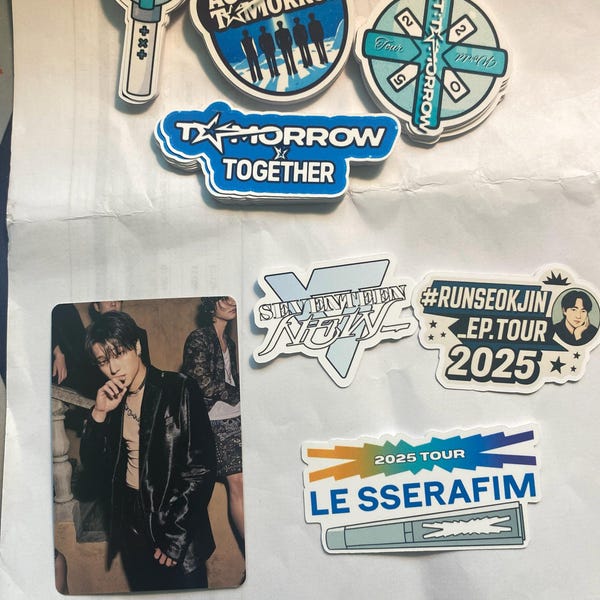 Ateez “into Your Fantasy” World Tour Stickers - Fantasy Collection ...