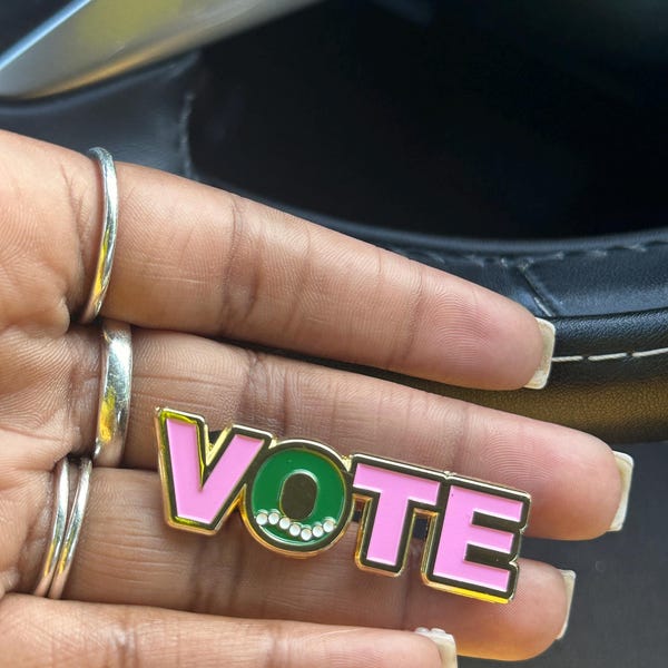 AKA Vote Pins - Etsy