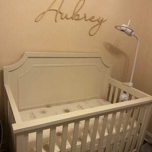 Custom Wood Name Sign for Nursery Girl Boy Over Crib Sign - Etsy