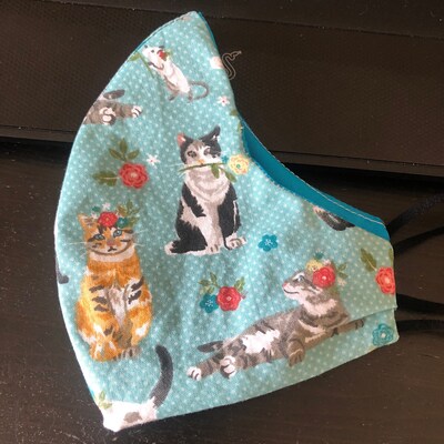 Reusable Cartoon Face Masks - Etsy