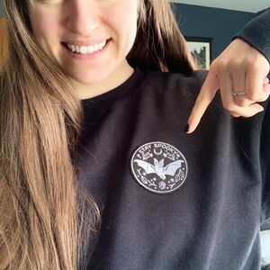 Spooky Bat Patch Iron on Gothic Alternative Goth Wiccan Pastel Goth ...