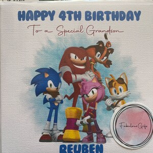 Personalised Birthday Card, Roblox Birthday Card, Age Birthday Card ...