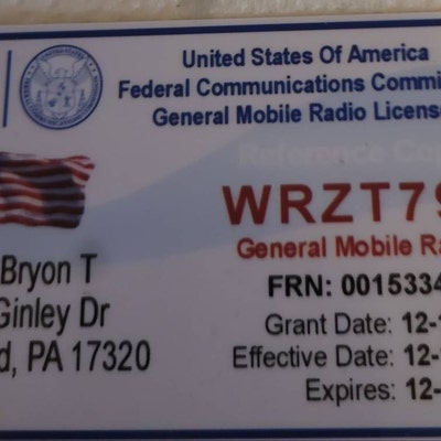 Real-sign™ FCC Amateur Radio License Plaque for Ham Radio Operators - Etsy