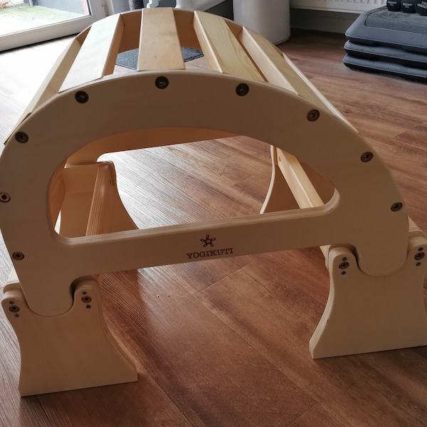 Yoga Backbender Pro, Yoga Bench, Backbending Bench, Iyengar Yoga Props ...