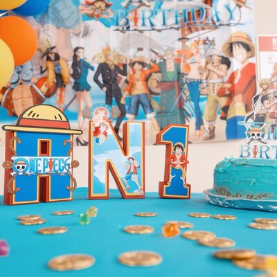 One Piece Party Decorations One Piece Birthday Decorations One Piece ...