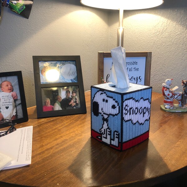 Dragonfly Tissue Box Cover - Etsy