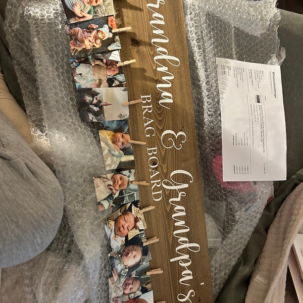 Brag Board | Personalized Brag Board | Grandparent Gift | Mother's Day ...