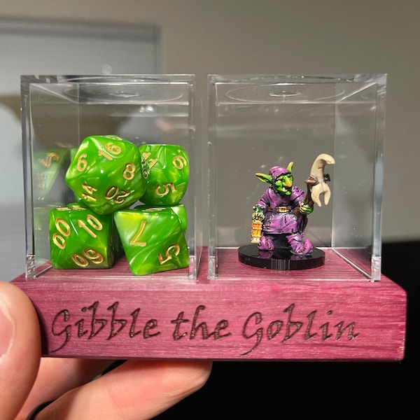 Custom DND Character Display Pedestals Dnd Player Gifts Dnd Miniature ...
