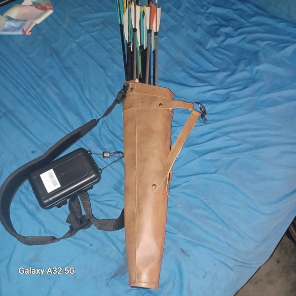 Traditional Archery,hunting Indoor Outdoor Shooting Leather Longbow ...