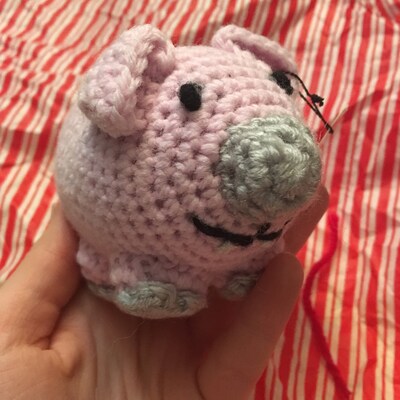 Wombat Amigurumi Plush Animal Desk Ornament Amigurumi Stuffy - Etsy