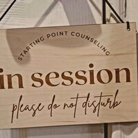 Treatment in Session Sign Open and Closed Sign Open Closed - Etsy Canada